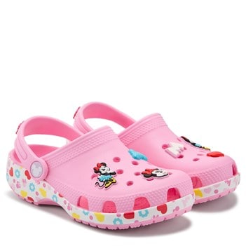 Crocs Kids' Disney Minnie Mouse Classic Clog Little/Big Kid | Famous ...